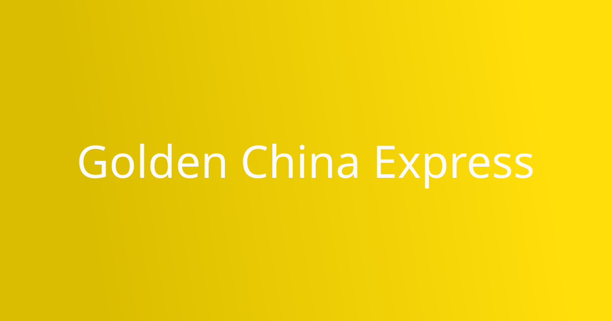 Best Chinese in Grove City, OH | Golden China Express | Order Online